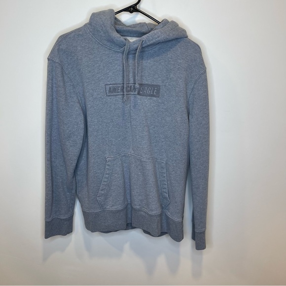 American Eagle Outfitters | Shirts | American Eagle Gray Logo Block ...